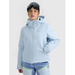 4F Ski-/ Snowboardjacke in Hellblau - 58% | Gr&ouml;&szlig;e XL | Damen-outdoorjacken