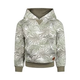 koko noko Hoodie in Khaki/ Grau - 43% | Gr&ouml;&szlig;e 116 | Kinder-sweatshirts-jacken