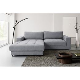 WERK2 Ecksofa &raquo;Indiana inkl. Bettfunktion & Bettkasten, bequem, Breite 270cm, L-Form&laquo; Moderne, elegante Polsterecke, Komfortpolsterung und losen 