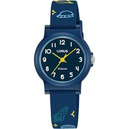 Lorus Jungen Lorus Quarzuhr Armbanduhr, Kinderuhr, bis 10 bar wasserdicht, Schulanfang, Geschenk blau