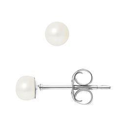 Pearline Perlen-Ohrstecker in Wei&szlig; - 80% | Schmuck