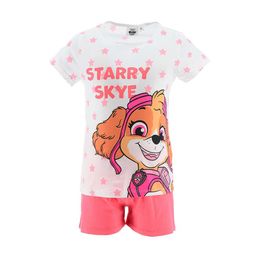 Disney Paw Patrol Pyjama "Paw Patrol" in Wei&szlig;/ Pink - 54% | Gr&ouml;&szlig;e 116 | Kinder-waesche