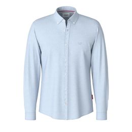 JOOP! Joop Jeans Herren Langarmhemd &raquo;Haven3-W&laquo; mit Button-down-Kragen blau XL, N-Gr