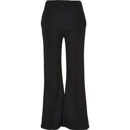 Urban Classics Damen Urban Classics Jogginghose &raquo; Damen Ladies Flared Pin Tuck Terry Pants&laquo; 4XL, US-Gr&ouml;&szlig;en