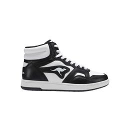 Kangaroos Sneakers "K-Slam Point Mid" in Wei&szlig;/ Schwarz - 43% | Gr&ouml;&szlig;e 39 | Herrensneakers