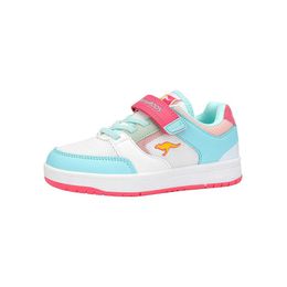 Kangaroos Sneakers "K-CP Ollie EV" in Wei&szlig;/ T&uuml;rkis - 22% | Gr&ouml;&szlig;e 30 | Kindersneakers