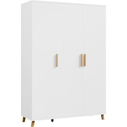 Rauch Dreht&uuml;renschrank &raquo;Kleiderschrank Schrank Garderobe SHINJO Breiten 93/140/187 cm&laquo; in 3 verschiedenen Ausstattungen BASIC/CLASSIC/PREMIUM, Griffe 