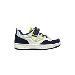 Kangaroos Sneakers "K-CP Allets EV" in Wei&szlig;/ Dunkelblau/ Gelb - 37% | Gr&ouml;&szlig;e 38 | Kindersneakers