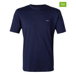 McGregor 4er-Set: Shirts in Dunkelblau - 63% | Gr&ouml;&szlig;e L | Herren-plussize