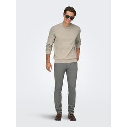 Only & Sons ONLY & SONS Chino "Mark" in Grau - 44% | Gr&ouml;&szlig;e W32/L32 | Herrenhosen
