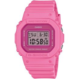 Casio G-Shock Damen Casio G-SHOCK Chronograph Quarzuhr, Armbanduhr, Damen, Herren, digital, bis 20 bar wasserdicht rosa