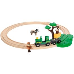 Brio Spielzeug-Eisenbahn &raquo;Brio WORLD, Safari Bahn Set&laquo; FSC - sch&uuml;tzt Wald beige Spielzeug-Eisenbahn