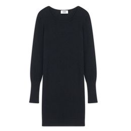 AUTHENTIC CASHMERE Kaschmir-Kleid "Armet" in Schwarz - 70% | Gr&ouml;&szlig;e XL | Damen-kleider