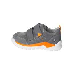 Ricosta Sneakers "Marius" in Grau/ Orange - 67% | Gr&ouml;&szlig;e 26 | Kindersneakers