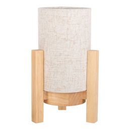 N&auml;ve n&auml;ve Akku-Tischleuchte "Madita" in Wei&szlig;/ Beige - (H)25 x &Oslash; 16,2 cm - 57% | Tischleuchten