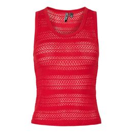 Pieces Top "Agda" in Rot - 50% | Gr&ouml;&szlig;e M | Damen-tops