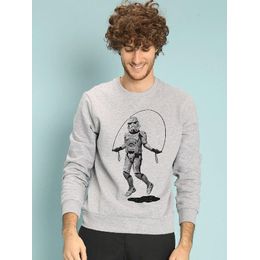 WOOOP Sweatshirt in Grau - 61% | Gr&ouml;&szlig;e XL | Herren-plussize