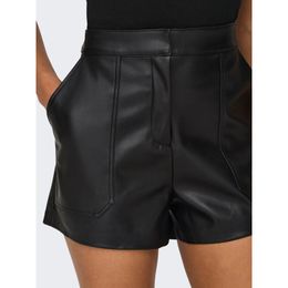 Only Damen Only Lederimitathose &raquo;ONLTRICIA FAUX LEATHER SHORTS OTW NOOS&laquo; M (38), N-Gr