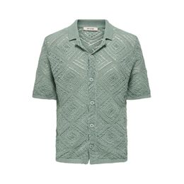 Only & Sons Only & Sons Strickjacke 'ONSKOLMAR' Herren Gr&ouml;&szlig;e M jade