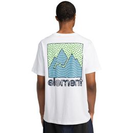 Element Herren T-Shirt &raquo;Joint Texture&laquo; wei&szlig; XL