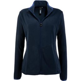 DEPROC Active Damen DEPROC Active Fleecejacke &raquo;DECORAH II WOMEN&laquo; weiche Fleecejacke in traditioneller Optik blau 50 (XL)
