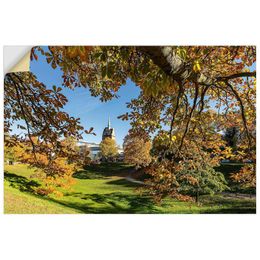 Artland Wandbild &raquo;Kr&ouml;peliner Tor in der Hansestadt Rostock&laquo; Geb&auml;ude 1 Stk. tlg. als Alubild, Leinwandbild, Poster, Wandaufkleber in verschied. Gr&ouml;&szlig;en Vinyl