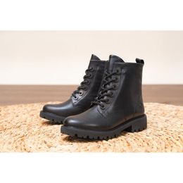 Remonte Damen Schn&uuml;rstiefelette Schn&uuml;rboots, Blockabsatz, Profilsohle, mit Lite ́n Soft-Ausstattung schwarz 44