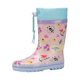 Kangaroos Gummistiefel "Summerrain" in Rosa/ Hellblau - 36% | Gr&ouml;&szlig;e 30 | Babygummistiefel