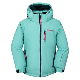 Peek U Ski-/ Snowboardjacke "Echo" in T&uuml;rkis - 58% | Gr&ouml;&szlig;e 104 | Kinder-outdoor-jacken