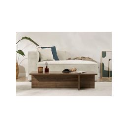 Evila Couchtisch "Harbor" in Braun - (B)120 x (H)30 x (T)45 cm - 75% | Tische