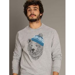 WOOOP Sweatshirt in Grau - 58% | Gr&ouml;&szlig;e XL | Herren-plussize