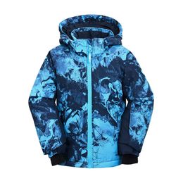 Peek U Ski-/ Snowboardjacke "Ewen" in Blau - 62% | Gr&ouml;&szlig;e 92 | Kinder-outdoor-jacken