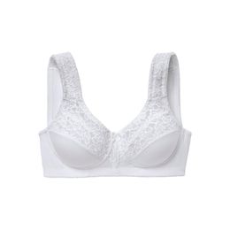 Petite Fleur Damen Petite Fleur Entlastungs-BH ohne B&uuml;gel, Baumwollqualit&auml;t 80, Cup D