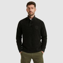PME-Legend Pme Legend Herren PME LEGEND Strickpullover mit kurzer Knopfleiste L