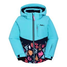 Peek U Funktions-Winterjacke "Livia" in Hellblau/ Dunkelblau - 59% | Gr&ouml;&szlig;e 104 | Kinderjacken