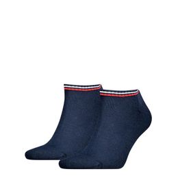 Tommy Hilfiger Damen Sneakersocken &raquo;TH UNI TJ SNEAKER 2P ICONIC&laquo; 2 Paar blau 43-46