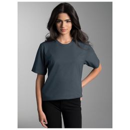 TRIGEMA Damen T-Shirt &raquo;TRIGEMA T-Shirt DELUXE Baumwolle&laquo; 1 Stk. grau XL