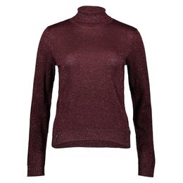 Mexx Rollkragenpullover in Bordeaux - 51% | Gr&ouml;&szlig;e L | Damen-pullover-cardigans