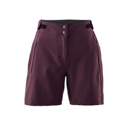 Gonso Damen Fahrradhose &raquo;Adventure Super Shorts W&laquo; Damen Bike-Shorts, Innenhose mit Sitzpolster, Radhose mit Komfortbund 34, Normalgr&ouml;&szlig;en