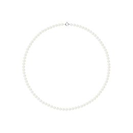 Pearline Perlen-Halskette in Wei&szlig; - (L)42 cm - 80% | Schmuck
