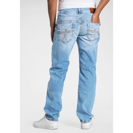 CAMP DAVID Herren CAMP DAVID Loose-fit-Jeans &raquo;CO:NO&laquo; mit markanten N&auml;hten und Stretch blau 32, L&auml;nge 34