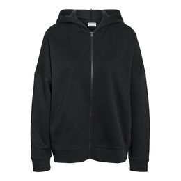 Noisy may Sweatjacke "Arya" in Schwarz - 42% | Gr&ouml;&szlig;e L | Damen-sweatshirts-jacken