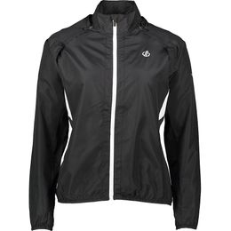 Dare 2b 2in1-Windbreaker "Rebound" in Schwarz - 85% | Gr&ouml;&szlig;e 36 | Damen-outdoorjacken