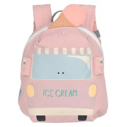 L&auml;ssig L&auml;ssig Rucksack ''Tiny Drivers - Ice Cart'' in Rosa - (B)20 x (H)24 x (T)9,5 cm - 15% | Kinder-rucksaecke-taschen