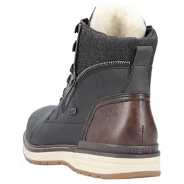 Rieker Herren Winterboots mit wasserabweisender RiekerTEX-Membran schwarz 45