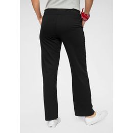 OCEAN SPORTSWEAR Damen Jogginghose &raquo;Comfort Fit&laquo; - in gro&szlig;en Gr&ouml;&szlig;en schwarz 42, N-Gr