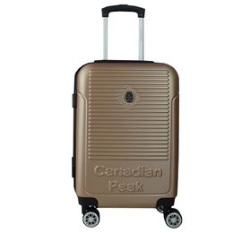 Canadian Peak Hardcase-Trolley "Santiagoeak" in Hellbraun - (B)34 x (H)53 x (T)21 cm - 53% | Damen-koffer-reisegepaeck