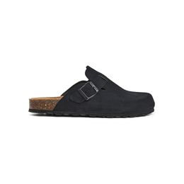 billowy Leder-Clogs in Schwarz - 68% | Gr&ouml;&szlig;e 40 | Damen-pantoletten