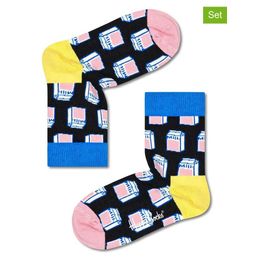 Happy Socks 2er-Set: Socken in Bunt - 75% | Gr&ouml;&szlig;e 33-35 | Babysocken-strumpfhosen