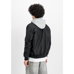 Alpha Industries Damen Bomberjacke &raquo;MA-1 TT Hood Light&laquo; schwarz M
